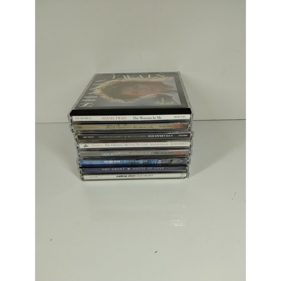 Media | Lot Of 8 Country Women Cd Shania Twain Mariah Carey Selena ...